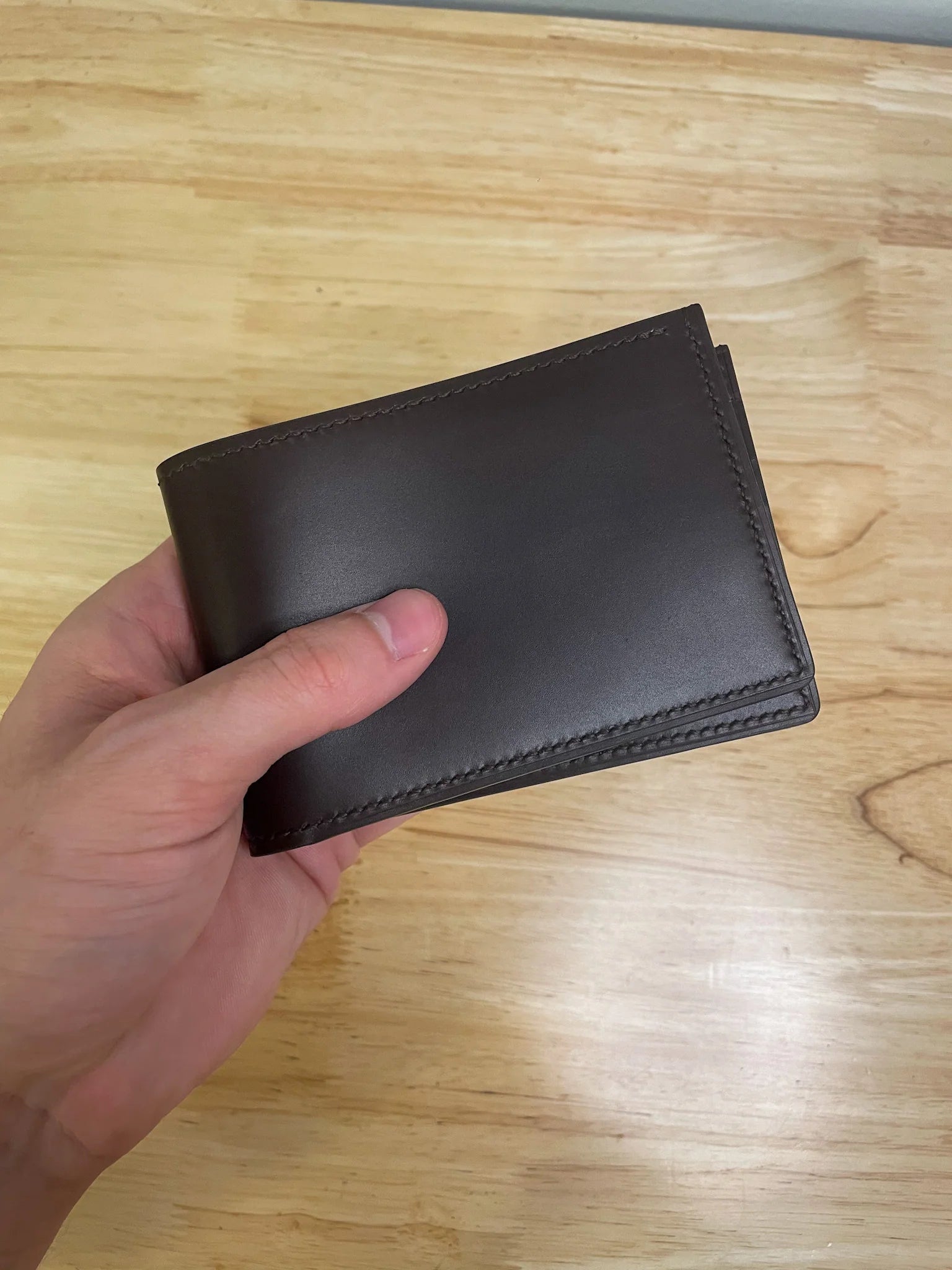 Bronson Leatherworks Billfold Wallet - Chocolate-Calfskin – Old House ...